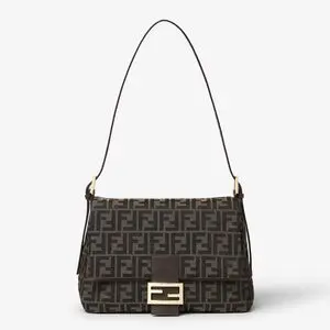 Fendi Flap 26325 Ff Zucca Jacquard Fabric Bag